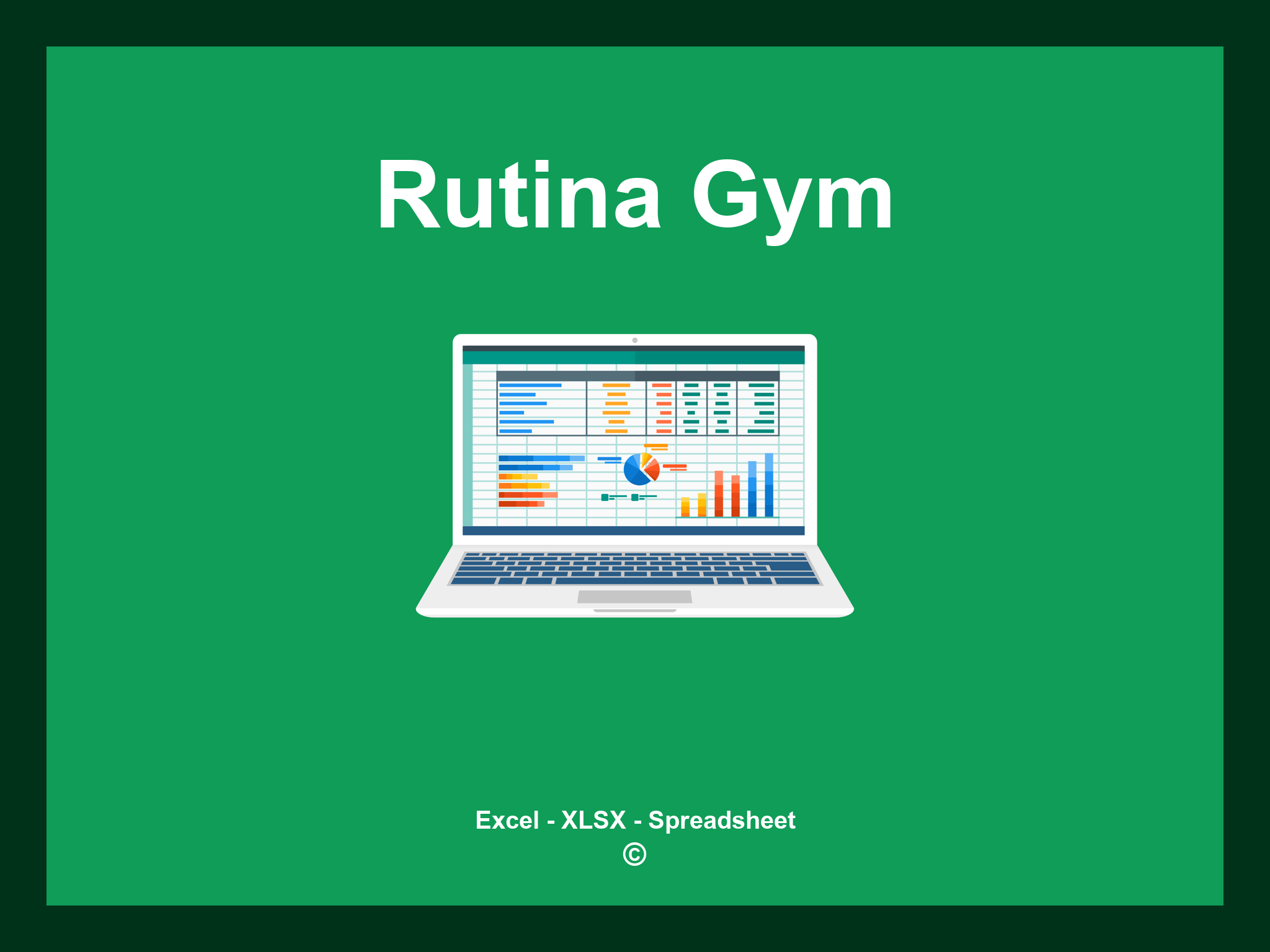 Plantilla Rutina Gym Excel
